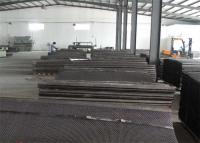 China Carbon Steel Crimped Woven Mesh Vibrating Screen For Filtering for sale