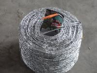 China Low Carbon Galvanised Barbed Wire Easy Install For Highway Protection for sale