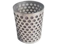 China Custom Perforated Metal Fabrication , Electro Galvanized Perforated Filter Tubes for sale