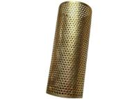 China Custom Perforated Metal Fabrication , Electro Galvanized Perforated Filter Tubes for sale