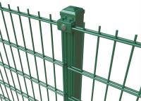 China Hot Dip Galvanized Double Wire Mesh Fence Panel 2.5m Width 1.83m Height Durable Metal Fencing for sale
