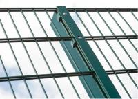 China Hot Dip Galvanized Double Wire Mesh Fence Panel 2.5m Width 1.83m Height Durable Metal Fencing for sale