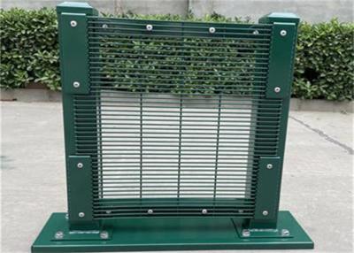 China 358 Security Mesh Fence 3m 3.5m Height Anti-Climb Welded Wire Panel for sale