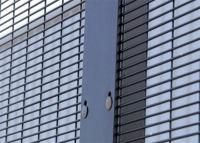 China 358 Welded Wire Mesh Fence 76.2mm Peach Post 0.5mm Wire Tolerance High Security for sale