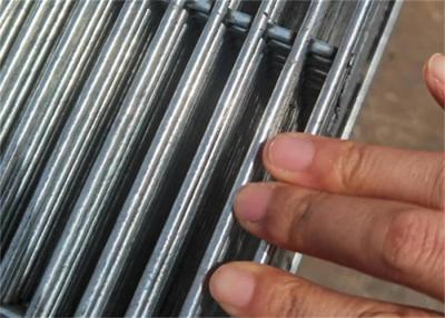 China 358 Welded Wire Mesh Fence 76.2mm Peach Post 0.5mm Wire Tolerance High Security for sale