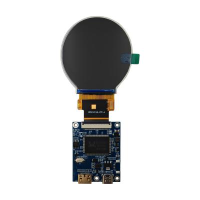 China 2.1 Inch 480x480 Circular LCD IPS Display With HDMI Board Customization Optional Capacitive Touch for sale