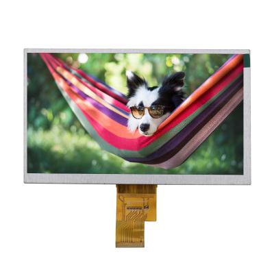 China Customized 7.0 Inch High Brightness LCD Display 1000nits IPS 1024x600 TFT LCD Screen for sale