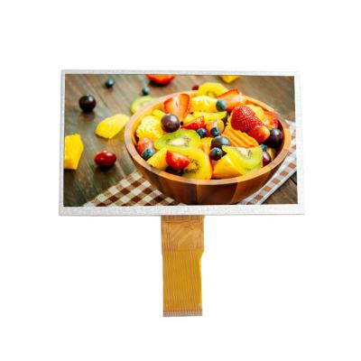 China 7 Inch TFT LCD Screen 1024x600 Dots 50 Pin RGB Interface Custom Touch Screen Display for sale