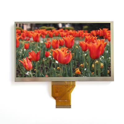 China 7 Inch High Brightness LCD Display Industrial TN Normally White 500nits TFT LCD Screen Display for sale