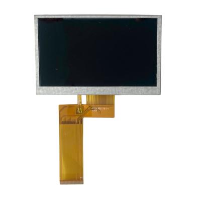 China 450nits Brightness RTP Touch Screen Panel IPS 4.3 Inch TFT LCD Display Module for sale