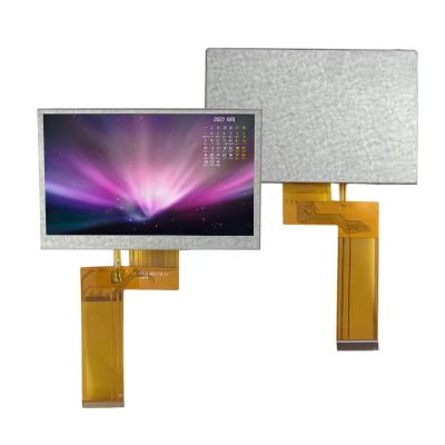 China 4.3 Inch 480x272 TFT LCD Display Screen With Resistive Touch Panel for sale