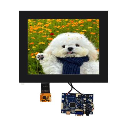 China 12.1 Inch LVDS LCD Display 1024x768 IPS Normally Black PCAP Touch Display 850 nits High Brightness Wide Temperature for sale