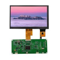 China 7 Inch  PCAP Touch Panel IPS 1024x600 Full HD 850 Nits TFT LCD Display LVDS 40pin Wide Temperature for sale