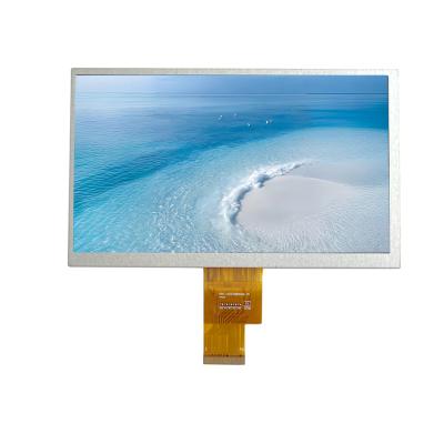 China Industrial Grade 7 Inch 1000 Nits High Brightness LVDS Interface Wide Temperature LCD  1024x600 TN Display for sale
