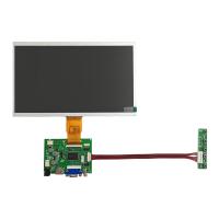 China Custom 10.1 Inch HDMI LCD Display 500nits 1024x600 IPS RGB TFT Touch Display Wide Temperature for sale