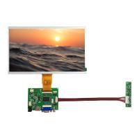 China Custom 10.1 Inch HDMI LCD Display 500nits 1024x600 IPS RGB TFT Touch Display Wide Temperature for sale